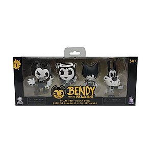 Bendy Collectible Figure Pack -2.5" Figurines - Bendy and the Ink Machine BATIM