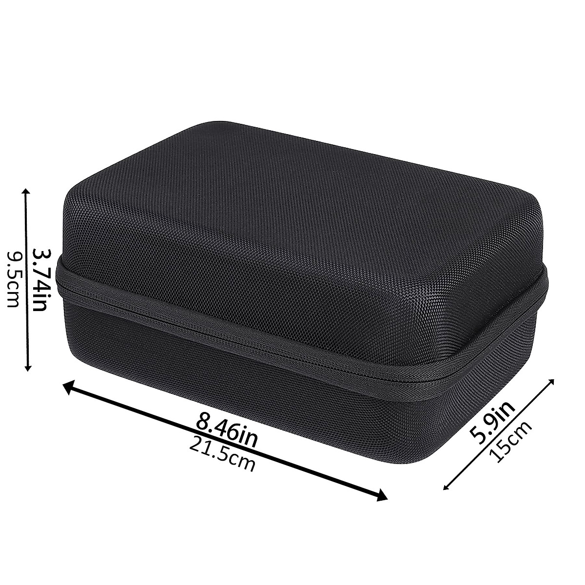 Khanka Hard Storage Case Replacement for Metal Wood Oscillating Saw Blades, Multitool Blades Kit, Case Only