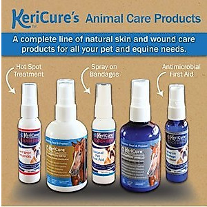 KeriCure 4 oz Champion Seal Spray on Liquid Bandage for Horses/Large Animals