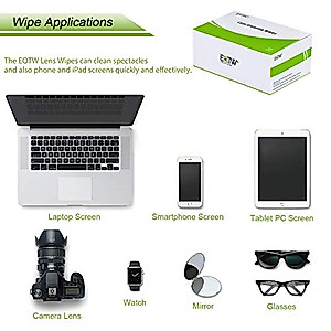 Screen Wipes Individually Wrapped, EOTW Lens Wipes for Eyeglasses Pre-moistened Computer Phone Glasses Cleaning Wipes for iPhone iPad Tablet PC Computer LED Screen, Pack of 120