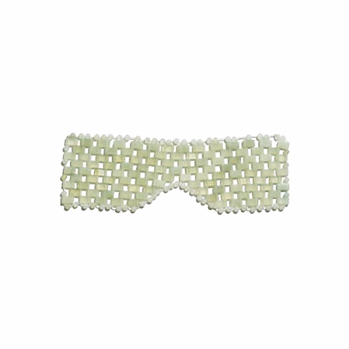 ISLAND JADE Gemstone Eye Mask