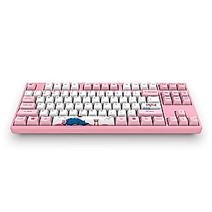 Keyboard keycaps 87 Keys Keyboard Bluetooth 3.0 USB Wired PBT Keycaps Mechanical Gaming Keyboard forPC Laptop