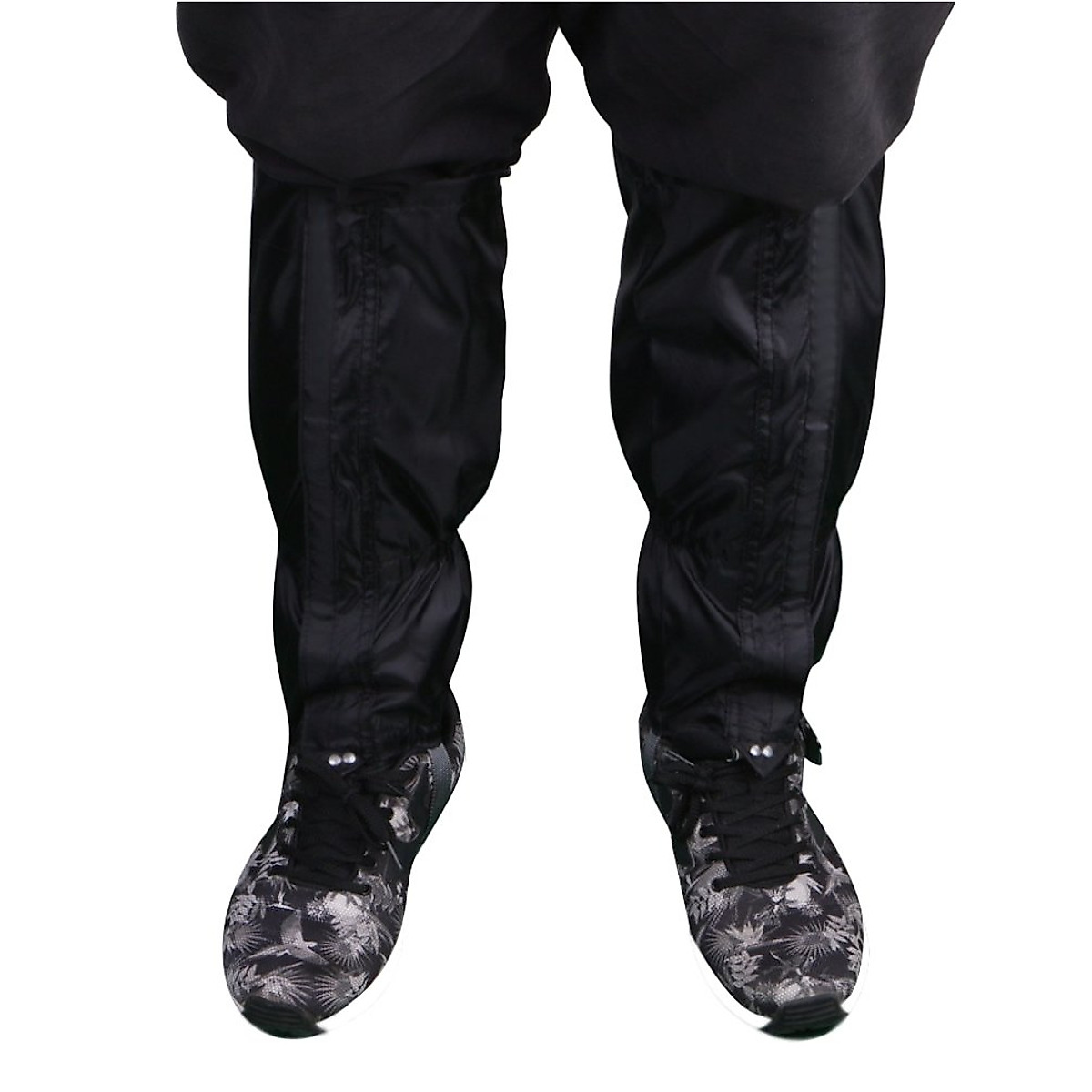 JENOCO Waterproof Leg Gaiters Boot Shoe Cover 16" Nylon Snow Proof Hiking Leggings For Men & Women