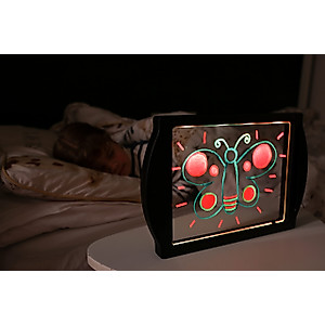 Marvin's Magic - Neon Glow Craft Kit - Craft Set - Light Up Tracing Pad - Drawing Tablet Kids - Neon Magic Kit - Childrens Craft Kits - Battery Powered Doodle Pad - Glow Art Neon Drawing Board