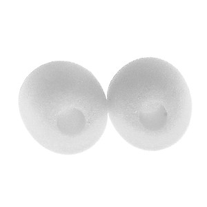 Gazechimp Universal Headset Foam Microphone Windmuff Mic Covers, 10x, White