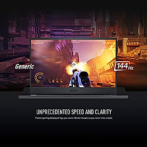 MSI Stealth 15M Gaming Laptop: 15.6" 144Hz FHD 1080p Display, Intel Core i7-11375H, NVIDIA GeForce RTX 3060, 16GB, 512GB SSD, Thunderbolt 4, WiFi 6, Win10, Carbon Gray (A11UEK-009)