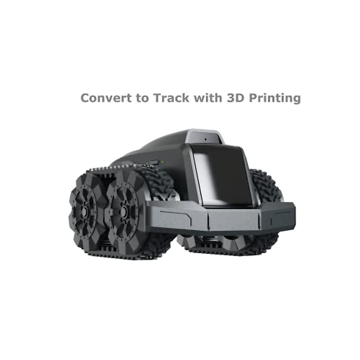 Moorebot Scout - Versatile Tiny AI Camera Robot, Pets/Elderly Watching/Security/Smart Home/Crawlspace Inspection, 1080P, Auto Patrol, Nightvision, Track Option, Indoor (2023)