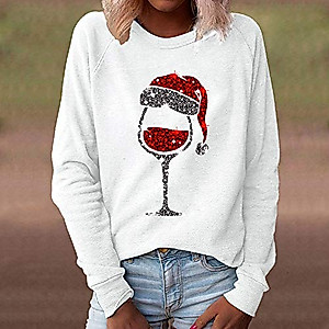 Merry Christmas Shirts Women Western Jacket elk Print Plaid Leopard Tree Print Xmas Snowflake Halloween t Shirts for Women 3/4 Short Sleeve Sport Horror Skull Jackets for Women Wide Leg Pants for