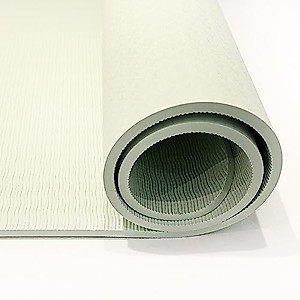 KS Premium Yoga Mat - TPE Material, Excellent Resilience, Non Slip, 72” x 24” Extra Thick 0.4"(10 mm) with Carrying Strap