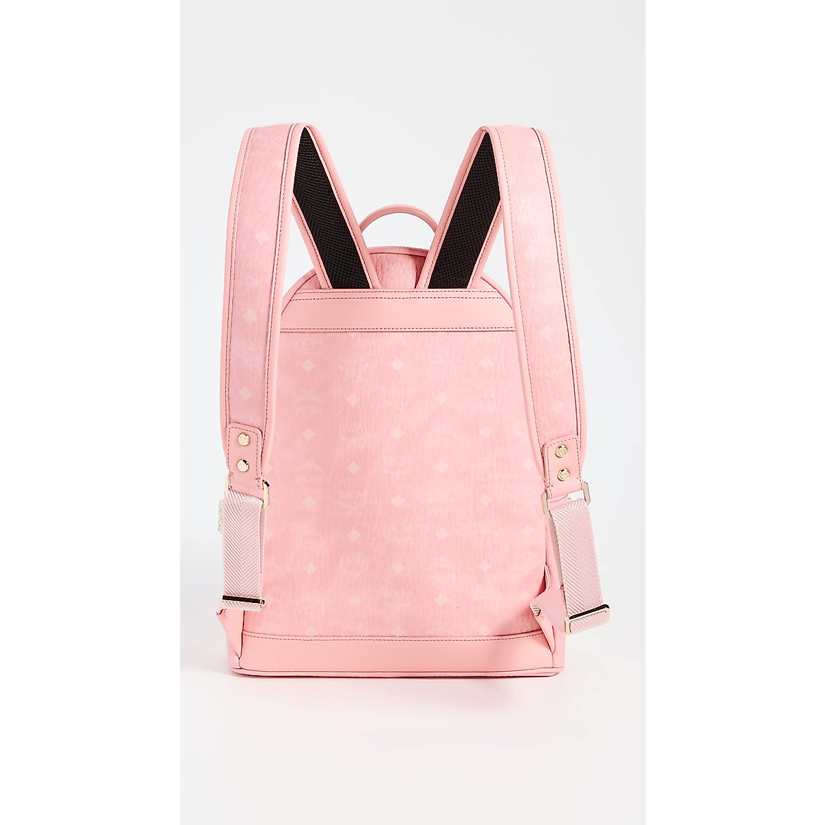 MCM Women's Stark Backpack 37, Blossom Pink Visetos, One Size