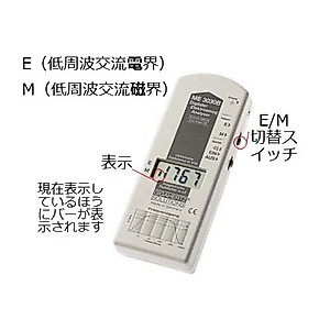 Gigahertz Solutions Low Frequency Electromagnetic Waves Tester < ME3030B : Enough After-Sales Support [For Household Appliance, High Pressure Transmission Wire, Electromagnetic Waves Measurement]