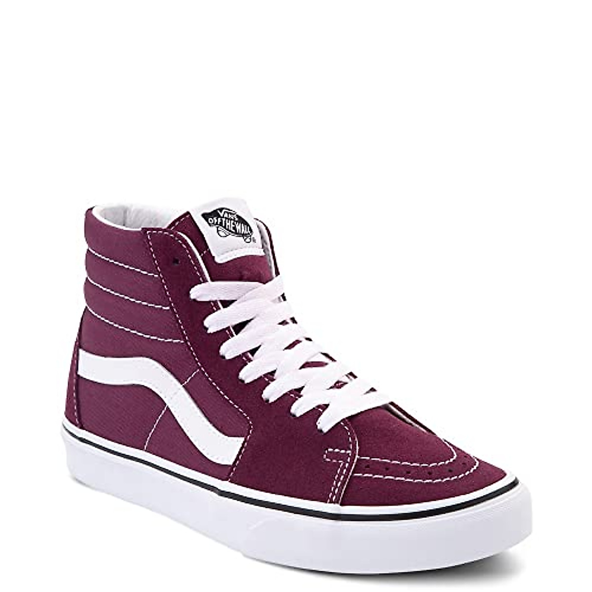 Vans SK8 Hi Grape Wine/True White Size 6