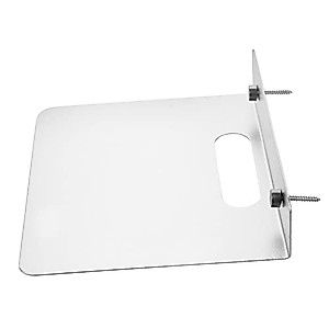 SOLUSTRE Speaker Stand 2pcs Wall Shelf Webcam Stand Shelving Brackets Wall Mounted Shelves Shelves for Wall Decor Small Shelf for Wall Camera Holder Space Aluminum Router Monitor Speaker Stands