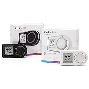 Lux Products GEO-BL Wi-Fi Thermostat, Black