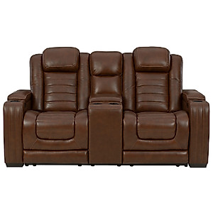 Signature Design by Ashley Backtrack Love Seats, Brown