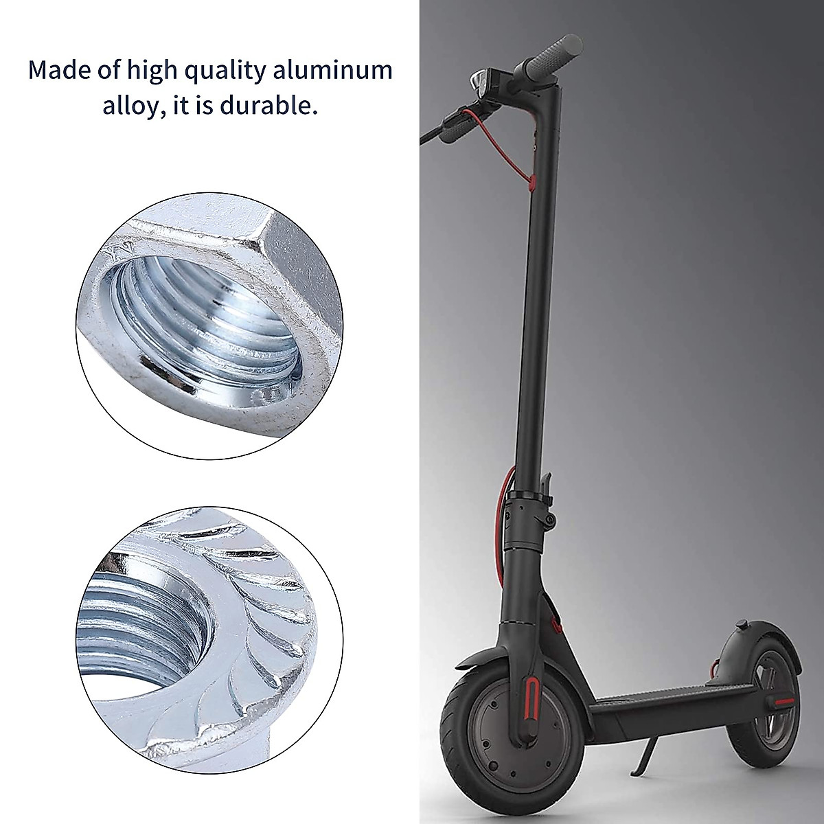 Fixed Screws, High Tensile Strength Lightweight Front Wheel Motor Screws Flexible Durable for M365 Electric Scooter