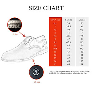 Bruno Marc Men's LG19012M Dress Shoes Casual Business Oxford Sneaker Shoes, Navy, Size 11