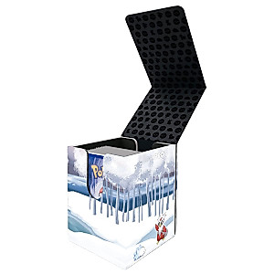 Ultra Pro - Pokémon Gallery Series Frosted Forest Alcove Flip Deck Box - Protect your Collectible Trading Cards, and Gaming Cards, Holds Up To 100 Standard Size Cards, Protective Magnetic Closure