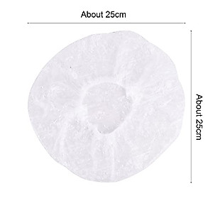 Fresh Keeping Bags 100 pcs, Food Cover, Plastic Bowl Covers Reusable, Plastic Wrap with Elastic for Fruit Vegetable, Meat and Food