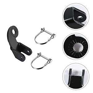 BESPORTBLE 1 Bicycle Trailer Pull Head Palm Tree Cups Towing Solutions Connector Bike Handy Trailers Trailer Hitch Adapter Baby Universal Iron Appendix