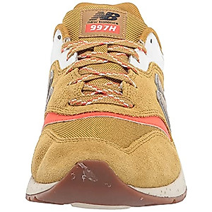 New Balance Men's 997H V1 Classic Sneaker, Gold Moss/Black, 9