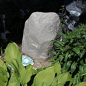 Emsco Group 2187 Landscape Rock - Natural Granite Appearance -Small -Lightweight - Easy to Install