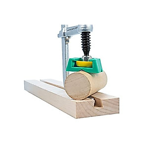 MICROJIG Matchfit DVC-850AP 2-In1, Track And In-Line Dovetail Clamp, Green