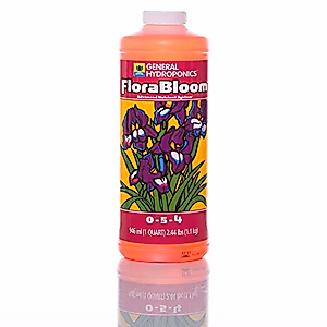 General Hydroponics Flora Series: FloraMicro, FloraBloom, FloraGro - 3-Part Hydroponic Nutrient System, 1 qt. Bottles