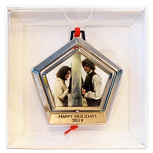 Outlander Christmas Metal Ornament (Happy Holiday)