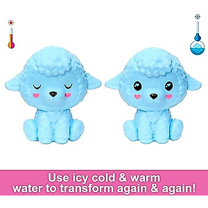 Barbie Cutie Reveal Chelsea Doll & Accessories, Lamb Plush Costume & 6 Surprises Including Color Change, Cozy Cute Tees Series