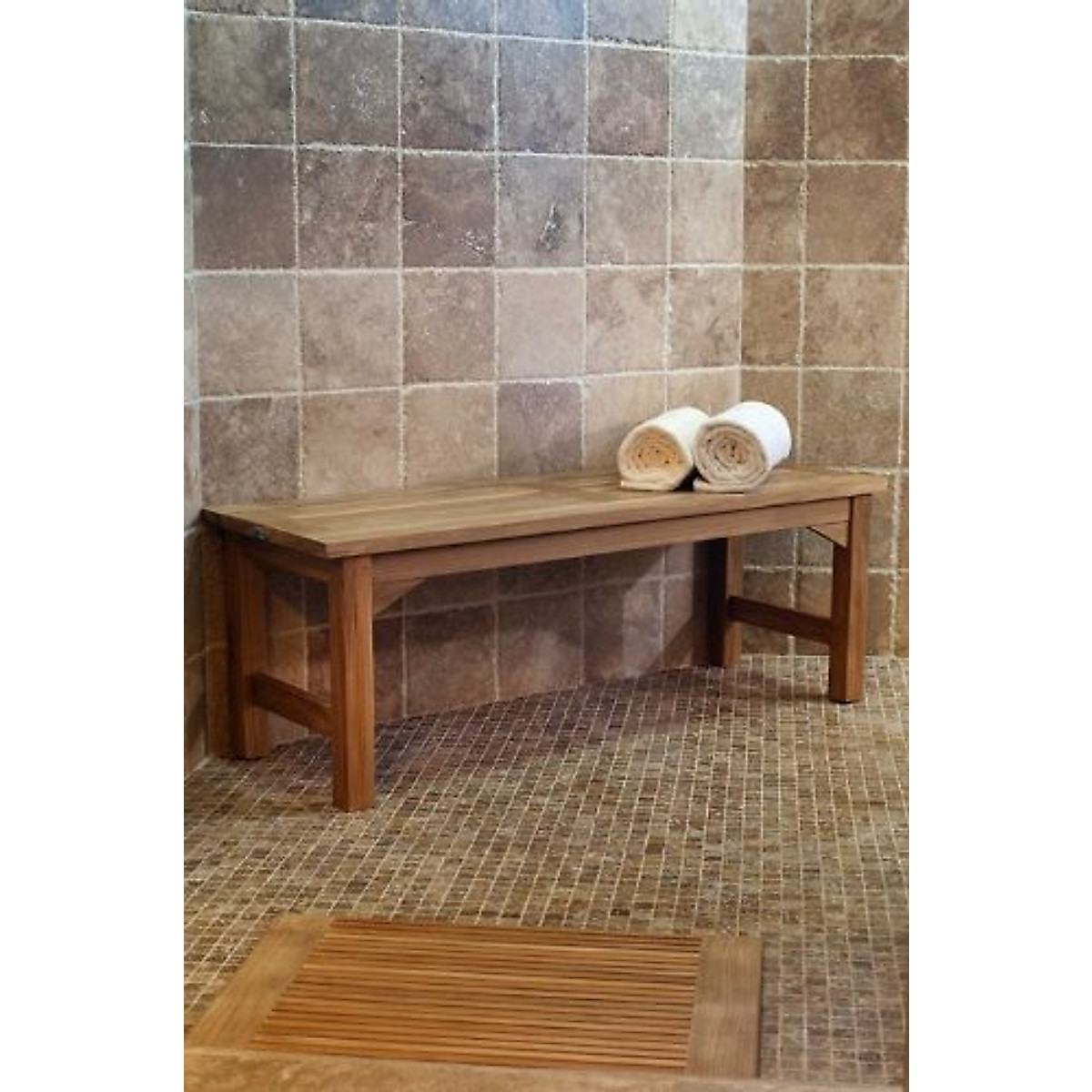 4 Ft Teak Shower Bench