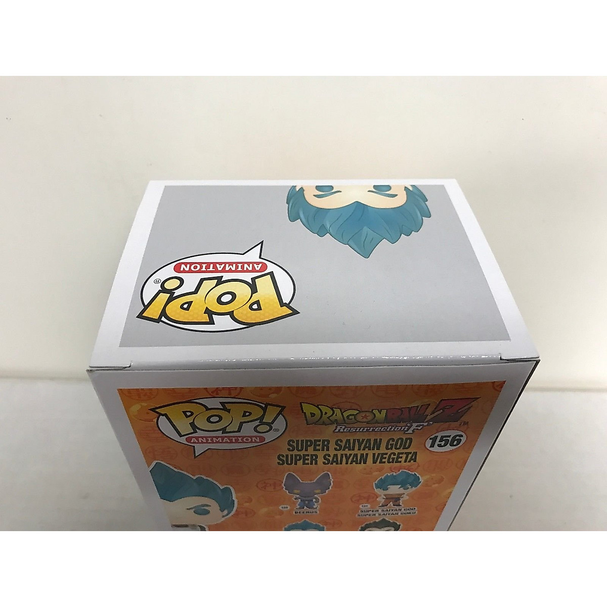 Funko Pop Dragonball Z Super Saiyan God Metallic Blue Vegeta Exclusive VInyl FIgure