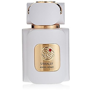 Sawalef Angel Spirit by Swiss Arabian - Light, Delicate, Celestial Extrait De Parfum Fragrance - With Notes of Cognac, Cinnamon, Oak, Sandalwood, and Vanilla - Intense, Long-Lasting Scent - 2.7 oz