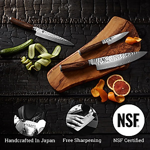 Shun Paring Knife Cutlery Premier, Small, Pakkawood
