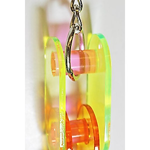 Prevue Pet Products Rainbow Acrylic Links Bird Toy