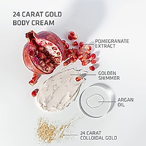 STENDERS Detox Salt Body Scrub & Deep Moisturizing Gold Body Cream For Women. Perfect body care set. Effectively Cleanses, Nourishes and Moisturizes the Skin.