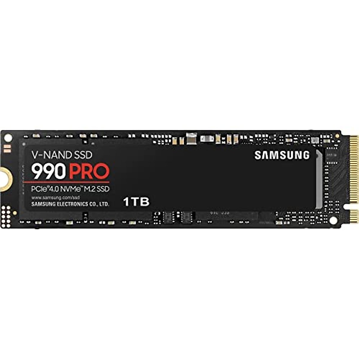 SAMSUNG 990 PRO SSD 1TB PCIe 4.0 M.2 Internal Solid State Drive, Fastest Speed for Gaming, Heat Control, Direct Storage and Memory Expansion for Video Editing, Heavy Graphics, MZ-V9P1T0B/AM