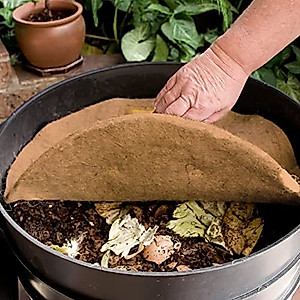 Worm Blanket, Worm Bin Blankets, Worm Composter, Compost Tumbler Worm, Farm Kit Worm Bin Bag Garden Compost Bin Worm Jute Fibre for Compost Bin, Jute Fibre for Compost Bin, Compost Tumbler
