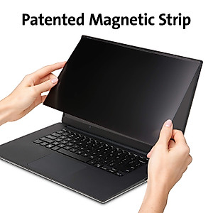 Kensington MagPro™ Magnetic Laptop Privacy Screen 15.6 inch Compatible with HP/Dell/Acer/Asus/Lenovo, Removable 16:9 Laptop Privacy Filter Shield, Anti-Glare, Blue Ray Reduction (K58353WW)