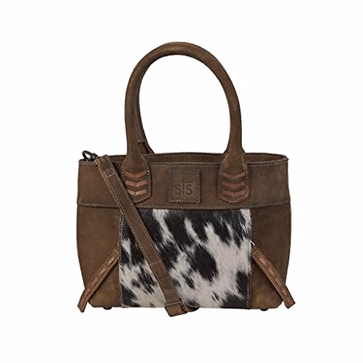 Cowhide Saddle Tramp Satchel