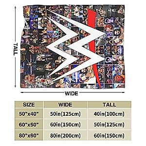 Thow Blanket Flannel Fleece Blanket Ultra Soft Lightweight Throw Blanket for Bed Couch Living Room 80"X60"