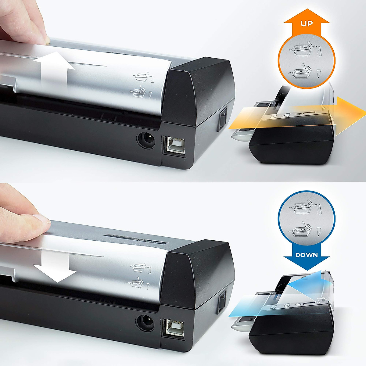 Plustek Mobileoffice D430 Portable Duplex Commercial Duty Document and Card Scanner, Perfect for Front Desk Use, Powerful Document Management Solution