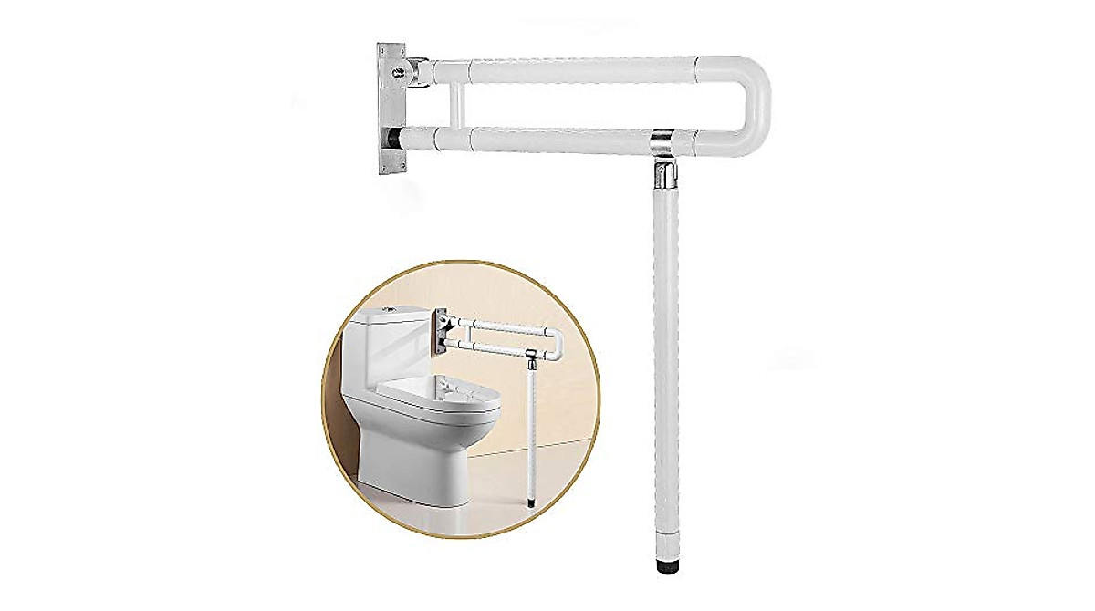 Foldable Stainless Grab Bars for Elderly Bathrooms