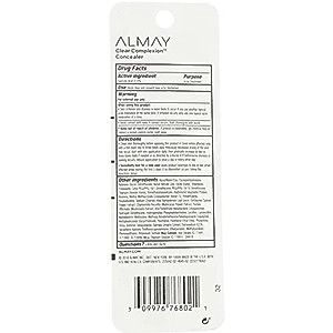 Almay Clear Complexion Concealer, Light/Medium [200], 0.18 oz (Pack of 3)