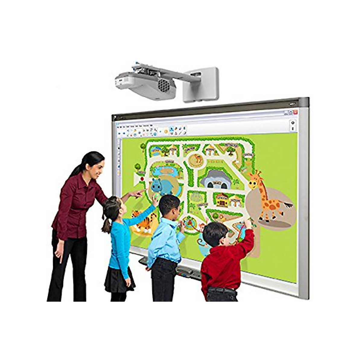 EPSON V11H602320 Powerlite 585W LCD 3300L Wxga HDMI 42.35LBS Projector for Smart