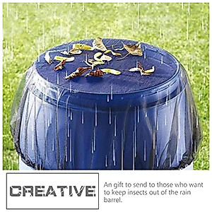 HANABASS Rain Barrel The Material is Well- Polyester, wear- Resistant and, The Fabric is Thick and Downspout Diverter