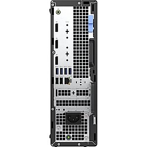 Dell OptiPlex 7000 Desktop Computer - Intel Core i5 12th Gen i5-12500 Hexa-core (6 Core) 3 GHz - 16 GB RAM DDR4 SDRAM - 256 GB M.2 PCI Express NVMe 3.0 x4 SSD - Small Form Factor - Black