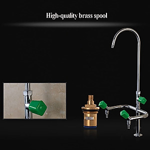 BBGS 3-nozzles Lab Faucets, High Arc Single Handle Sink Faucet for Kitchen Sink Stainless Steel Bar Commercial Laboratory Tap