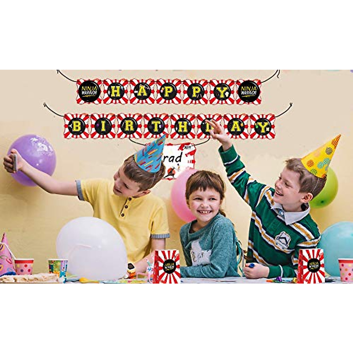 LARZN - Celebrate With an Impression Premium Ninja Party Bags, Party Favor Bags, New, Treat Bags, Gift Bags, Goody Bags, Party Favors, Party Supplies, Decorations, 12 Pack