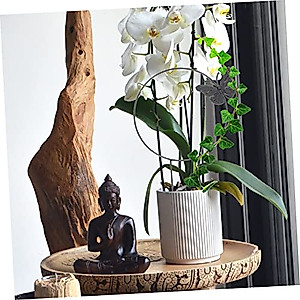 GANAZONO 2pcs Plant Climbing Frame Mini Roses Trumpet Stand Small Plant Metal Trellis Plant Support Garden Obelisk Support Plant Climbing Stand Iron Plant Climbing Stand Supporting Rack